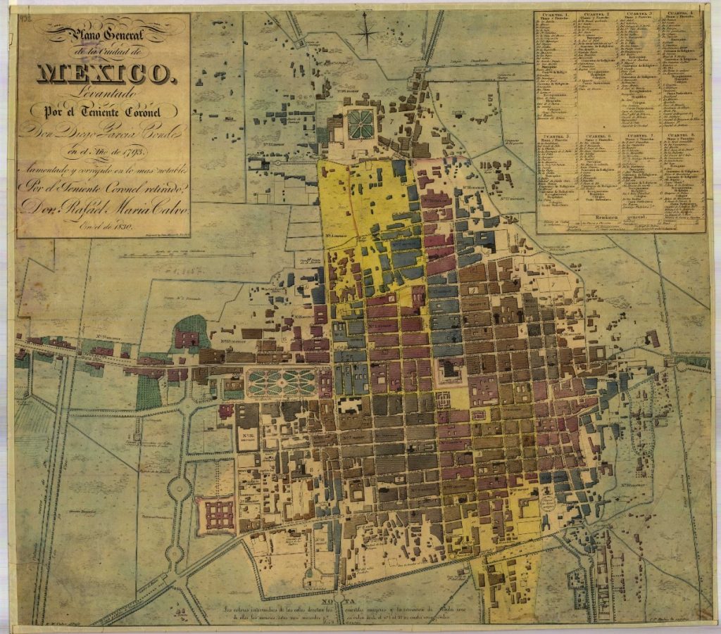Una nueva lectura de la Ciudad de México desde la cartografía histórica ...